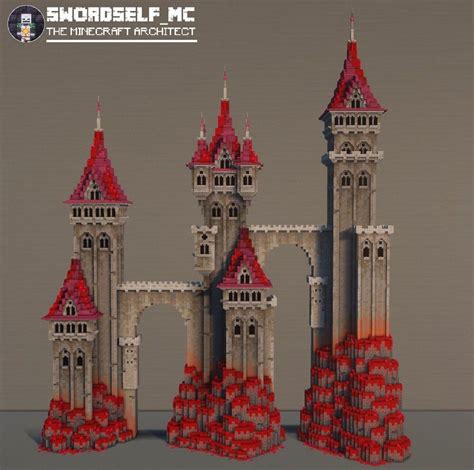 How To Build A Minecraft Castle From Start To Finish Medieval Castle