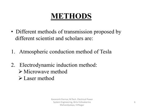 Wireless Power Transmission Pptx