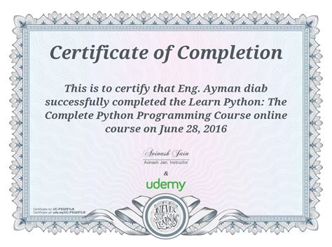 Learn Python The Complete Python Programming Course Ppt