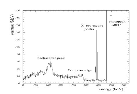 6 Simulated Energy Deposition Spectrum Of 137 Cs Download Scientific Diagram