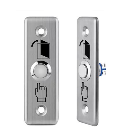 Luxury Door Release Push Exit Button Switch SW 02B Stainless Steel