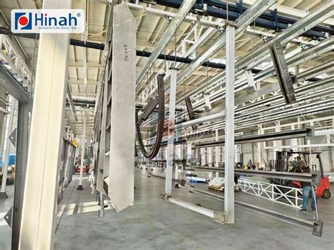 Power And Free Conveyor Powder Coating Line Loading Unloading Buffer Zone Conveyor Powder