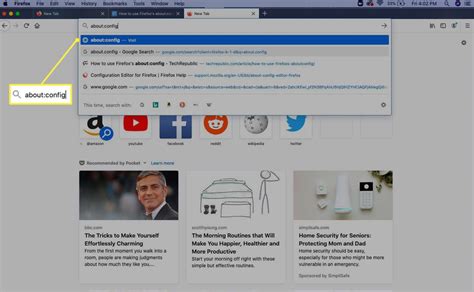 How To Use The Firefox About Config Option Browser Download Folderlist