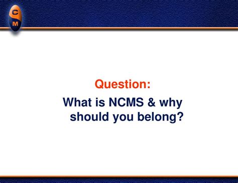 Ppt Ncms And The Industrial Security Professional Isp Certification Preparation Powerpoint