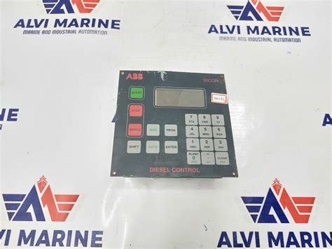 Abb Dicon Cma 112 Diesel Control Display Unit Alvi Marine