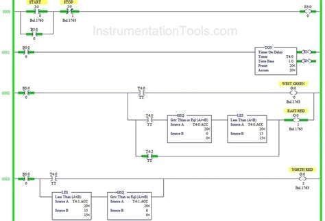 traffic light controller circuit design circuit diagram
