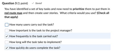 Solved You Have Identified A Set Of Key Tasks And Now Need