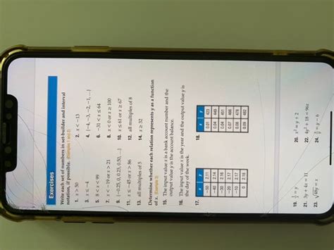 solved exercises write each set of numbers in set builder