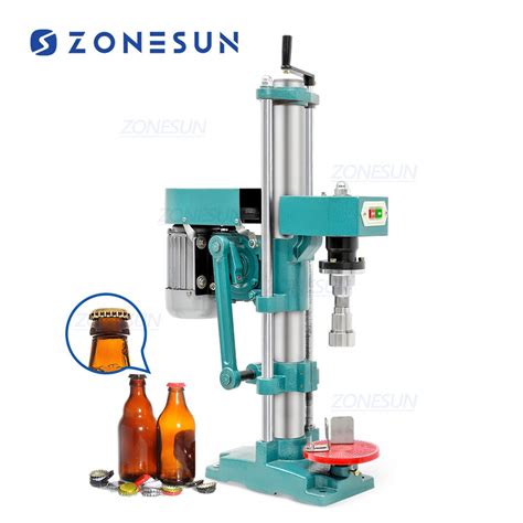 반자동 맥주 캡 핑기