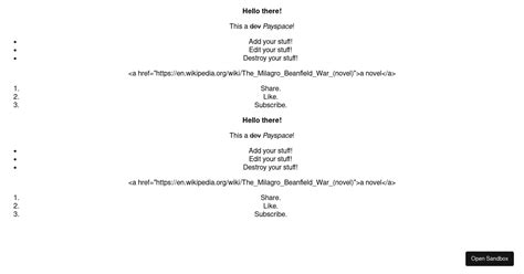 React Markdown Test Forked Codesandbox