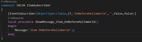 Published Event In Extension Object Not Raised Issue Microsoft AL GitHub