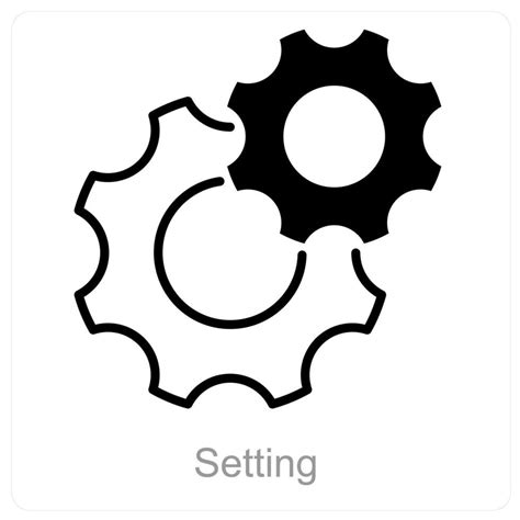 Setting And Configuration Icon Concept 44597829 Vector Art At Vecteezy