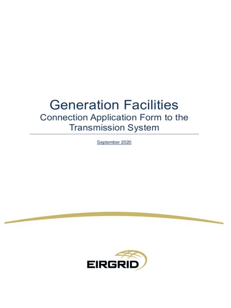 Fillable Online New Connection Application Form Esb Networks Fax