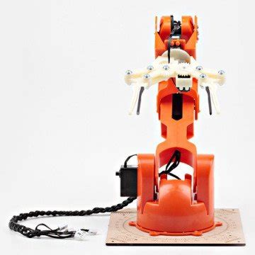 Robot Arm Braccio TinkerKit Arduino Shield Botland Robotic Shop