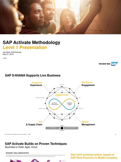 Level 1 Sap Activate Methodology Pdf Sap Se Agile Software Development