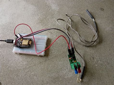 Blynk Thermocouple For Pottery Kiln ESP8266 Cassiopeia Ltd