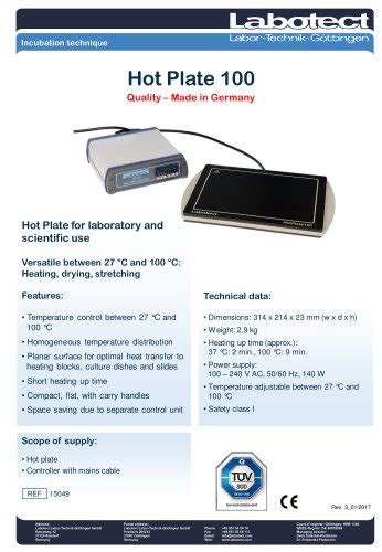 Co2 Incubator Labo C201 Labotect Pdf Catalogs Technical Documentation Brochure