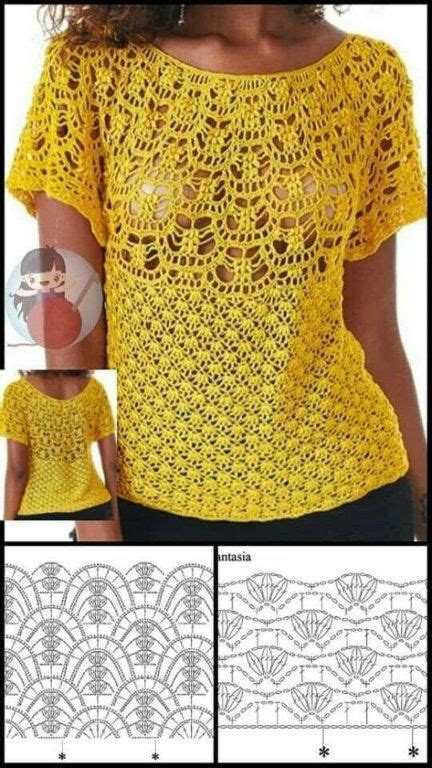 Летние туники крючком 📌 Интересный контент в группе Сделаем своими руками Crochet Dress