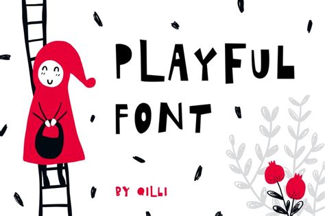 playful font display typeface