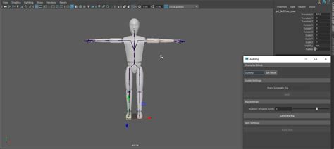 wip autorig maya matthew isidore