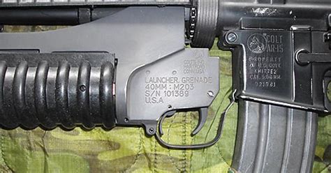 Colt Commando With M203 Colt M16a2 Model 723 References Album On Imgur