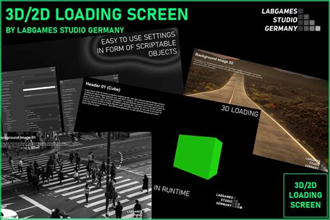 3d2d Loading Screen Gui Tools Unity Asset Store