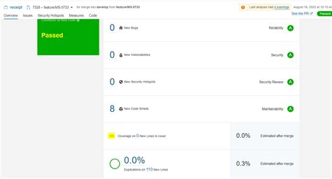 Coverage Is Not Visible For The Feature Branches SonarQube Server