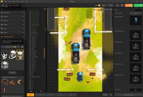 how to create game assets using buildbox ai buildbox game maker video game software