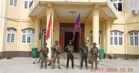 အမ်းက စစ်ကောင်စီတပ်စခန်း ဆယ်ခုကို သိမ်းယူလိုက်ကြောင်း Aa ကြေညာ မြန်မာဌာန