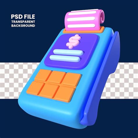 Premium Psd Edc Machine 3d Illustration Icon