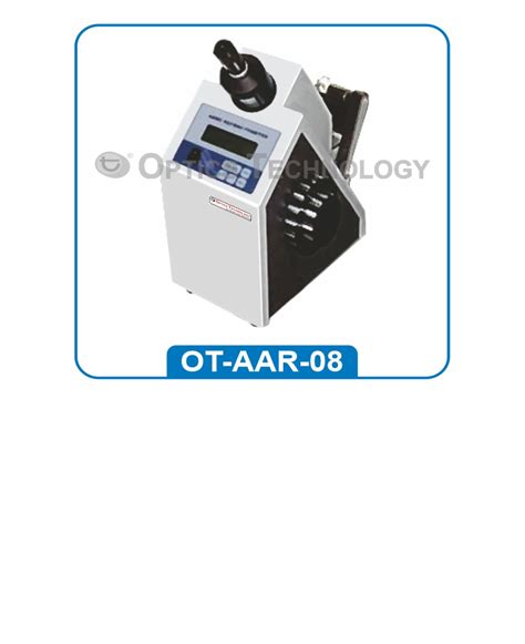 Automatic Abbe Refractometer Manufacturers In India Optics Technology