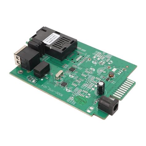 Sc Fiber Ethernet Transceiver Fiber To Ethernet Converter Pcb Material Single Mode For Business