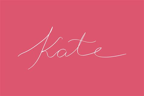 Kate Name Art