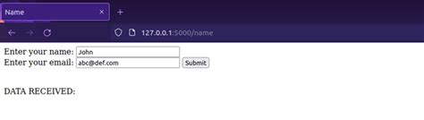 How To Obtain Values Of Request Variables In Flask Geeksforgeeks