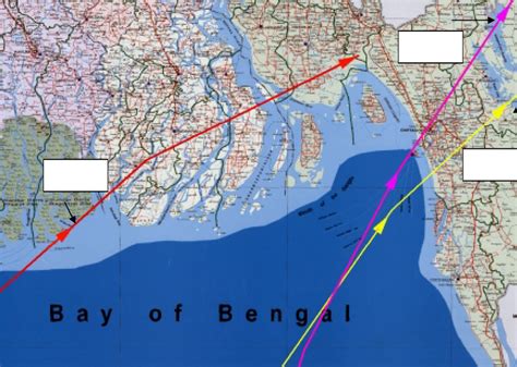 Adcirc Simulated Storm Surge Before And During Landfall The Arrows