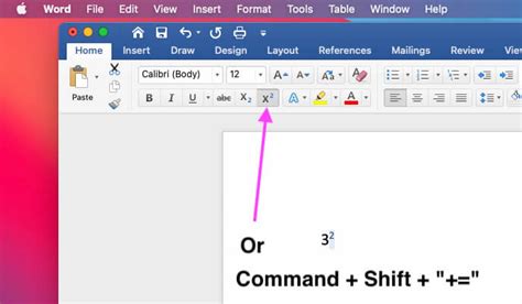 How to Type Squared Symbol on a Mac ² Pages Word Mail