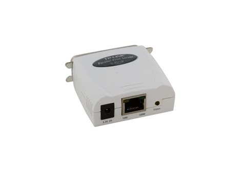 TP Link TL PS P Fast Ethernet Print Server Newegg Com