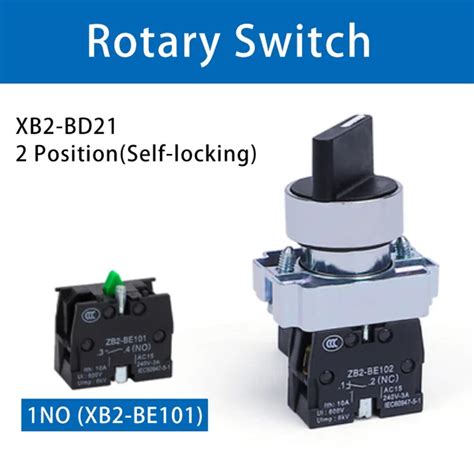 Mm XB Mushroom Head Push Button Switch Emergency Stop Key Rotary Momentary Reset Smybol