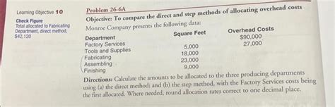 Solved Learning Objective 10 Problem 26 6a Check Figure