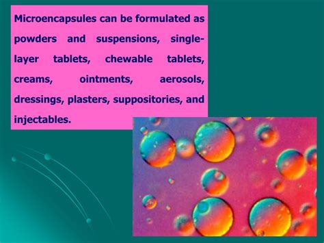 Ppt Understanding Microencapsulation Techniques And Applications Powerpoint Presentation Id