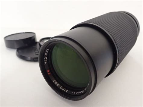 Yahoo オークション Contax Carl Zeiss Vario Sonnar 80 200mm F4 T