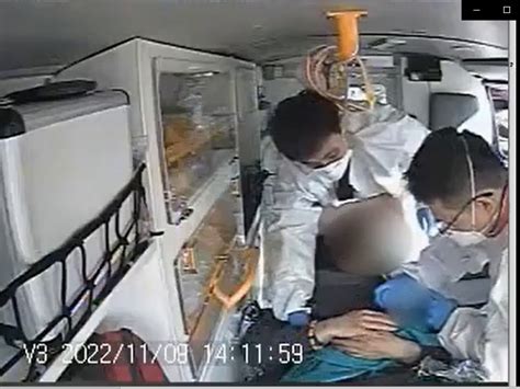 孕婦急產女嬰臍帶繞頸情況危急 消防隊員現場接生母女均安