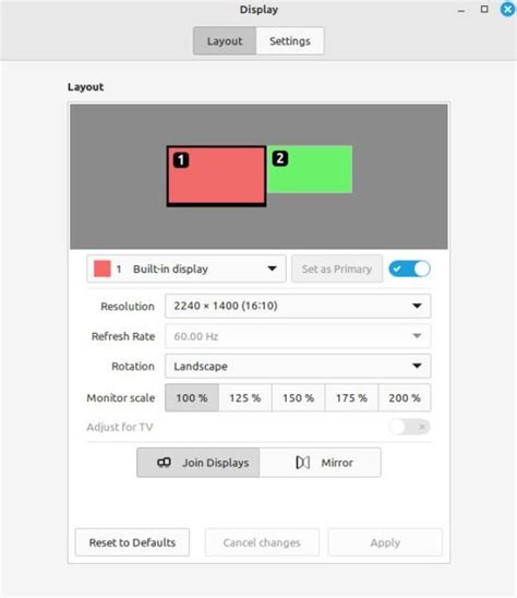 Enable Fractional Scaling In Linux Mint Cinnamon