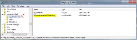 Enable Snap Feature In Windows