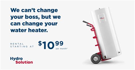 Promotion Water Heater Rental Hydrosolution