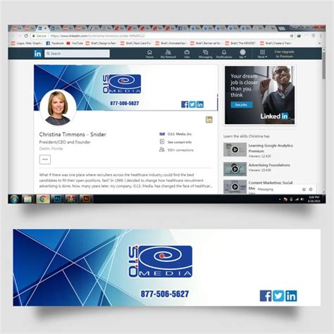 Personal Linkedin Header Design Needed Facebook Cover Contest