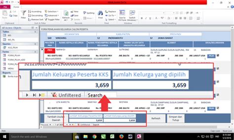 Cara Membuka Database Pada Aplikasi Ms Access Yang Sudah Jadi Lab Wisnu
