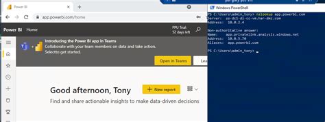 solved on premises data gateway with powerbi private endp