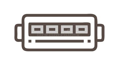 Battery Indicator Full Charge Icon Vector Illustration Vector Design Generative Ai Stock Vector