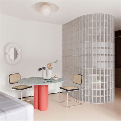 Grid On Grid Bathroom Style